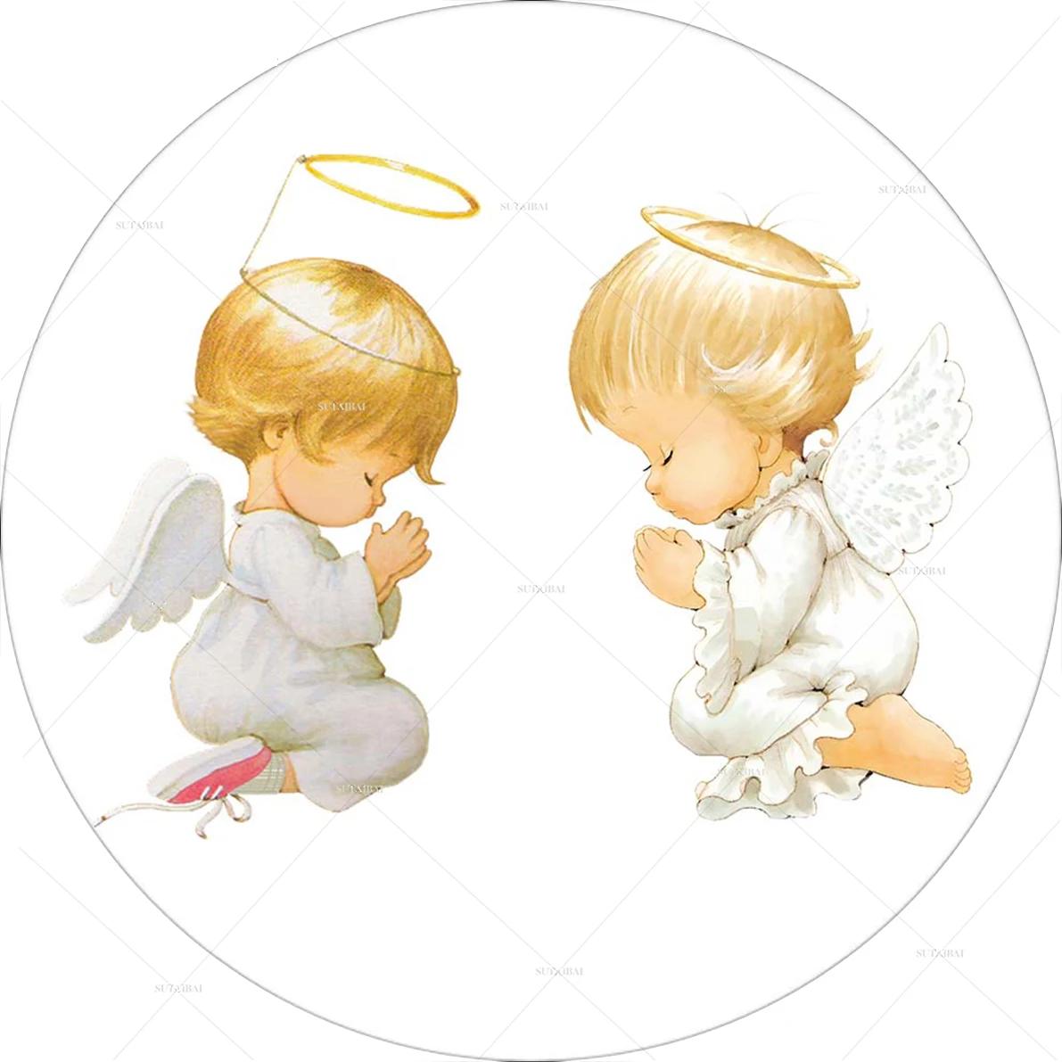 Precious Moments Angels Baptism