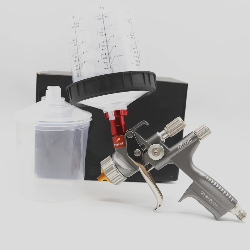 G5 Plus Spray Gun With Adapter Mix Tank Air Spray Gun With Quick ...