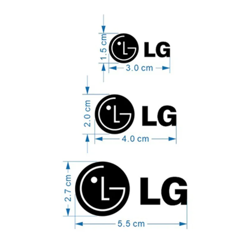 LG 금속 스티커 세탁기 냉장고 모니터 로고 스티커, 휴대폰 라벨 스티커, 가전 제품 스티커| | - AliExpress
