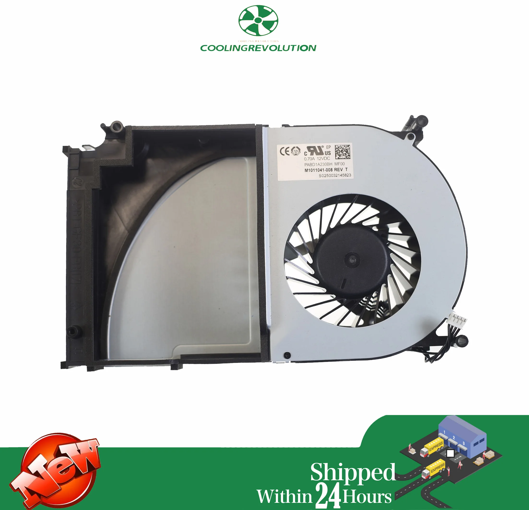New-Original-Cooling-Fan-PABD1A230BH-0-70A-12VDC-M1011041-008-REV-T ...