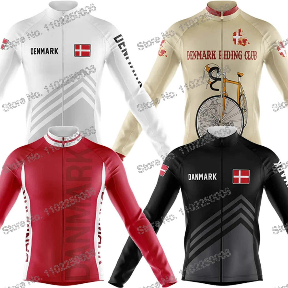 2023-Denmark-Cycling-Clothing-Winter-Fashion-Cycling-Jersey-Road-Bike ...