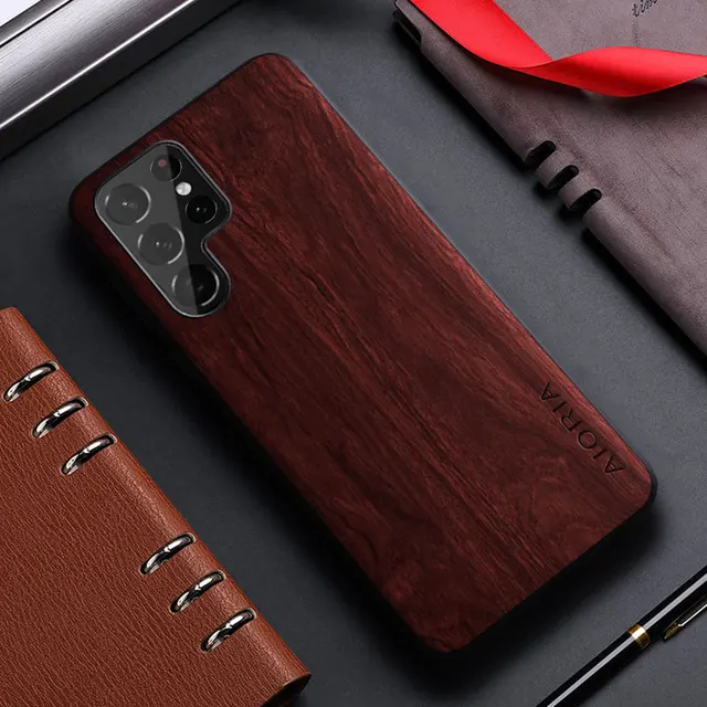 Case for Samsung Galaxy S23 Ultra Plus FE 5G bamboo wood pattern ...