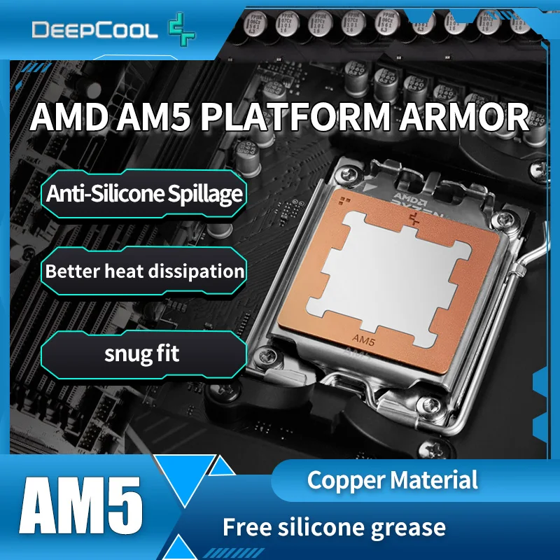 Deepcool-AM5-Thermal-Paste-Guard-CPU-Cooler-Armor-AMD-For-7950X-7900X ...