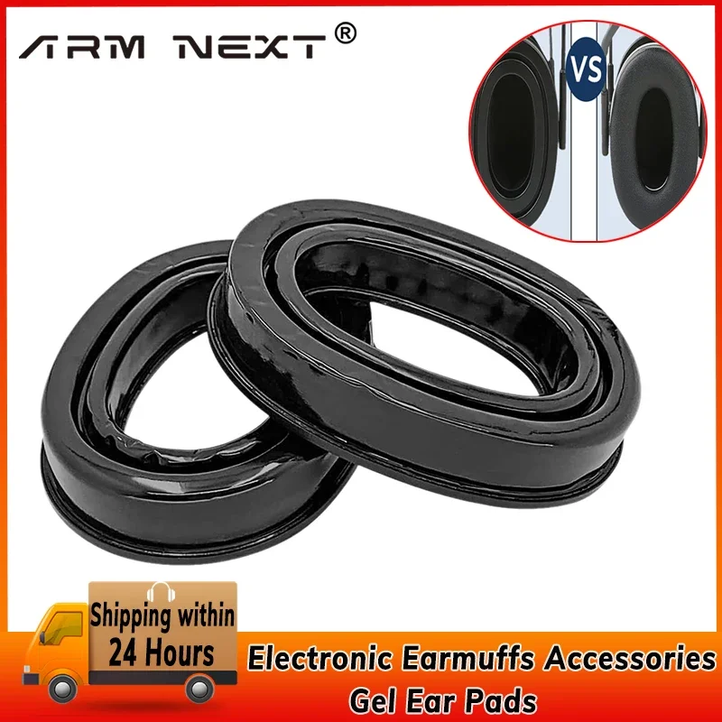 ARM-NEXT-Electronic-Earmuffs-Accessorie-Gel-Ear-Pads-for-3M-Peltor ...
