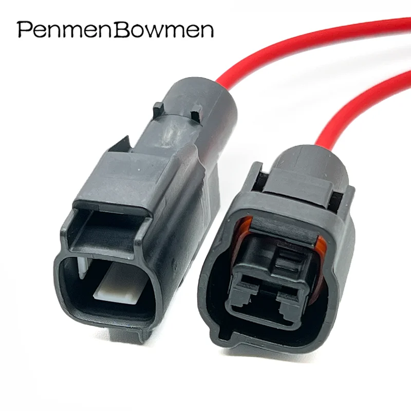 1 Set 1 Pin Car High Current Fan Electrical Connectors Waterproof ...