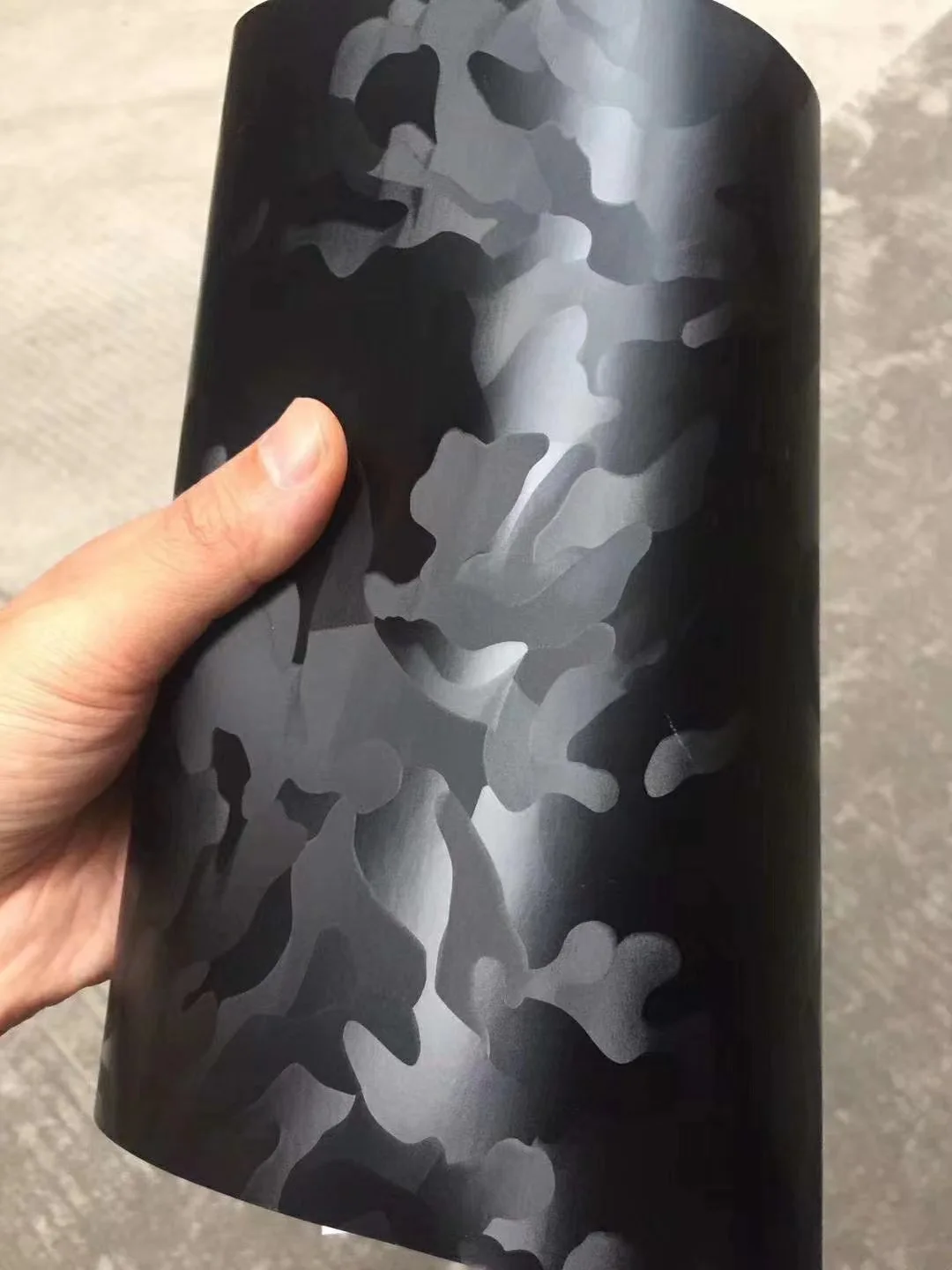 CAXVINYL-Factory-Direct-Free-Shipping-3D-Ghost-Black-Camouflage-Car ...