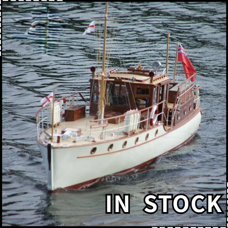 1-12-1320mm-Bluebird-Yacht-Laser-Cutting-Kit-RC-Boat-Professional-Ship ...