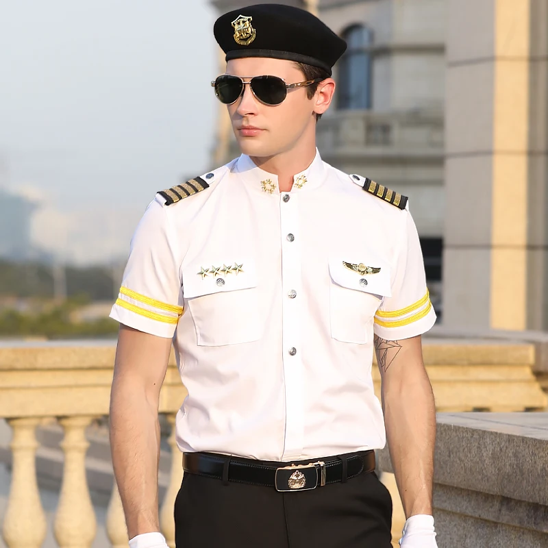 Airline Pilot Uniform Shirts