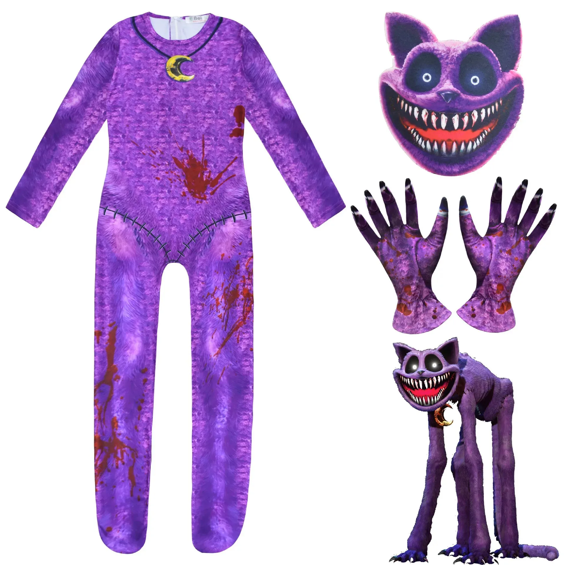 New-Halloween-Children-Role-playing-Catnap-Smilings-Critters-Cat ...