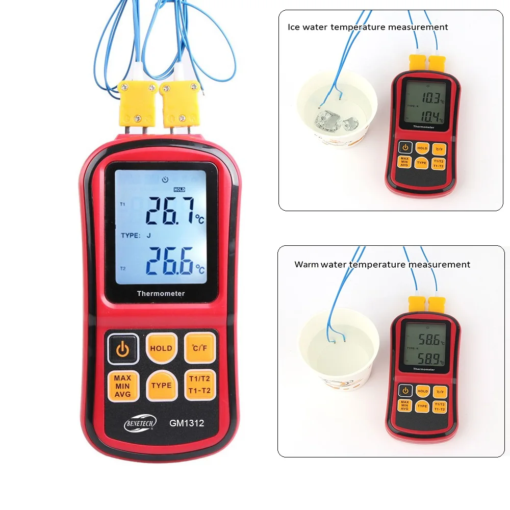 GM1312-Contact-Thermometer-Professional-Thermocouple-Precision-temperature-measurement ...