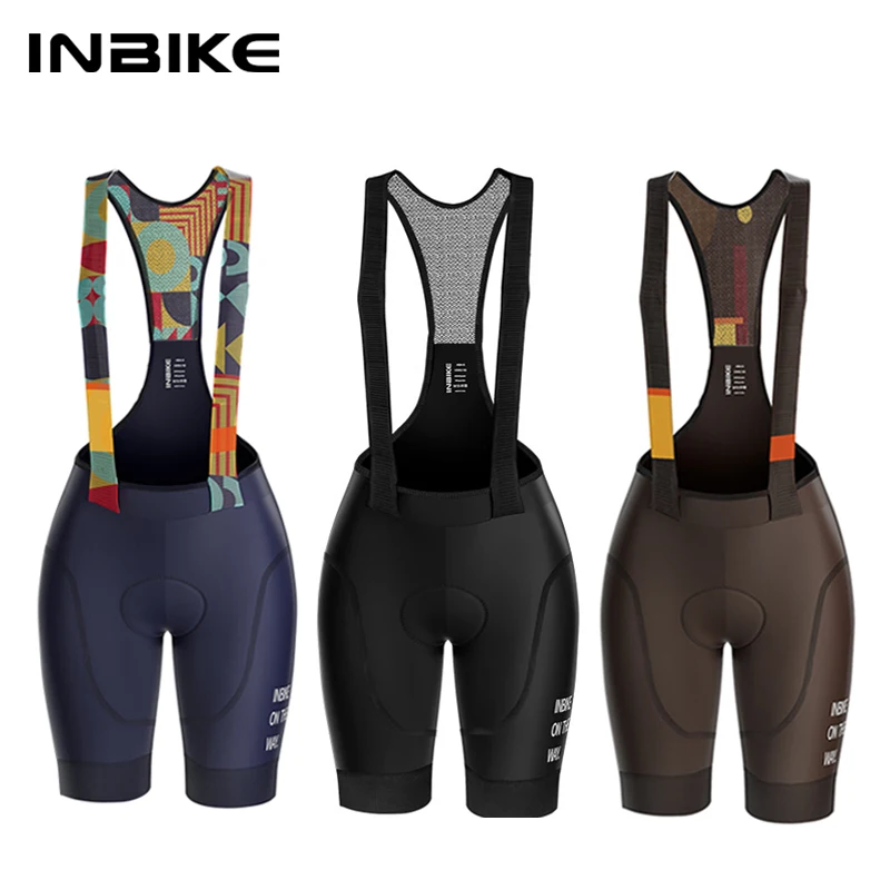 INBIKE-New-Bicycle-Shorts-Women-Biking-Pants-Clothing-Summer-MTB-Cycling-Bib-Shorts-Padded-Road ...