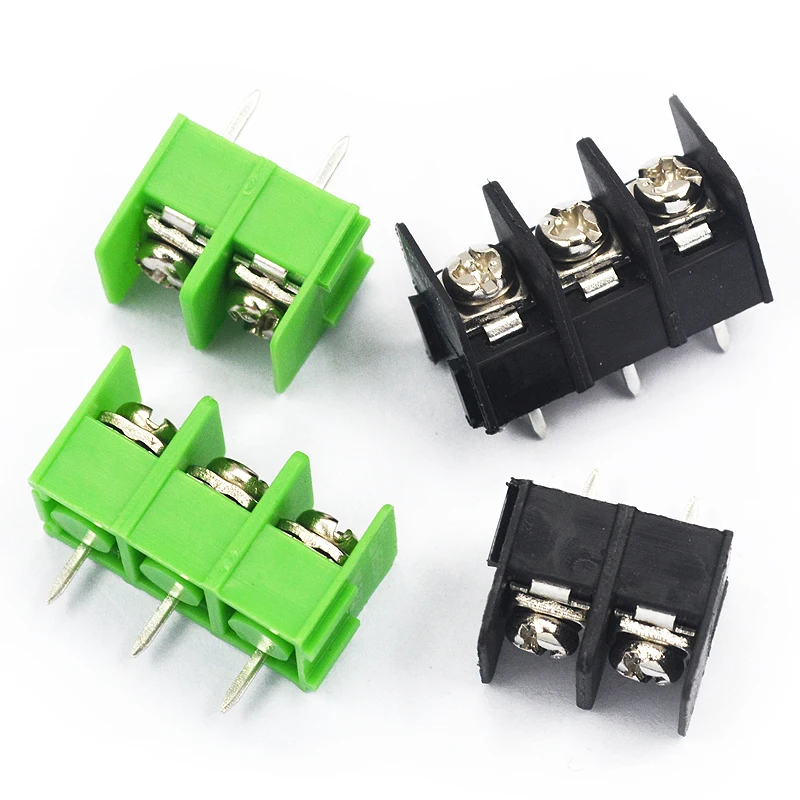 20PCS/lot KF8500 8.5MM 2P 3P 4P Fence Type Connection Terminal Black ...