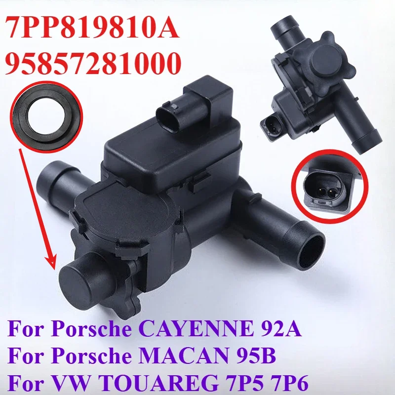 7PP819810A 95857281000 Car Coolant Heater Control Solenoid Valve For ...