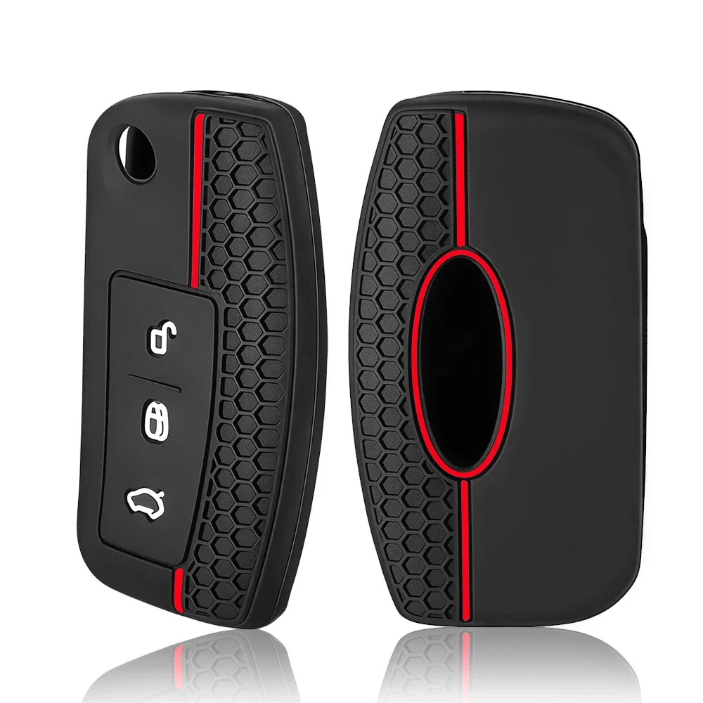 Funda de silicona para llave de coche, funda para llave para Ford Focus ...