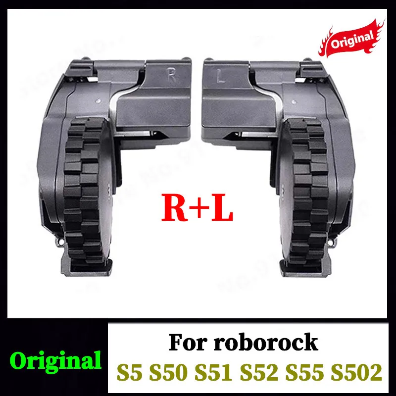 Original-Left-and-Right-Wheels-For-Roborock-S50-S51-S52-S55-Travel ...