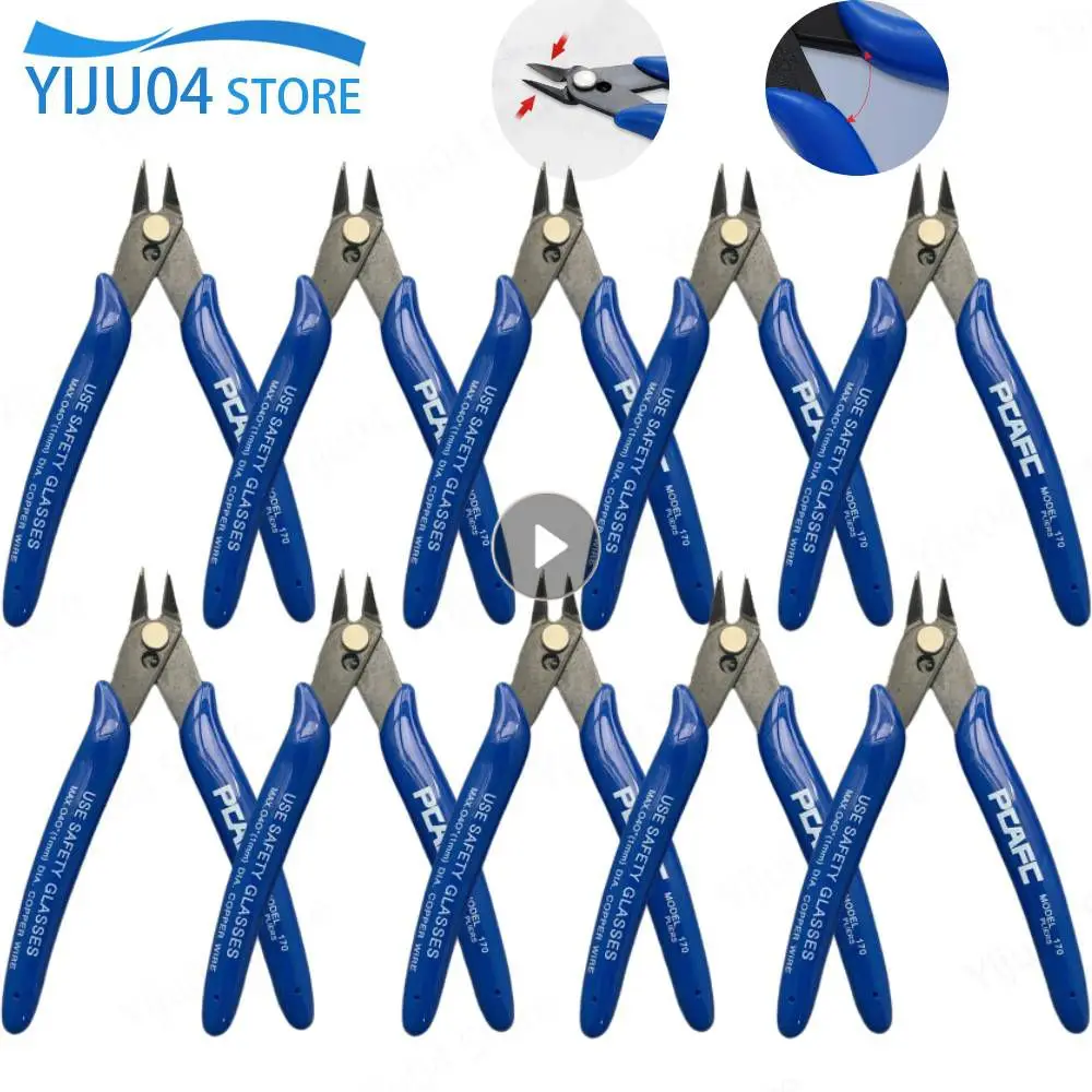 1-5-10PCS-Pliers-Universal-Electrical-Wire-Cable-Cutters-Cutting-Side ...