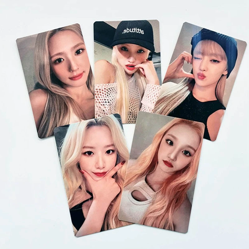 5PCS-Set-Kpop-Idol-G-I-DLE-Album-I-LOVE-Photo-Cards-LOMO-Cards-HD ...