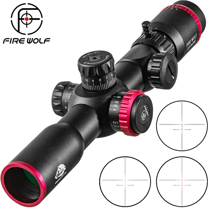 Riflescope Hunting Optics | Riflescope Ffp Red Green | Hunting Rifle ...