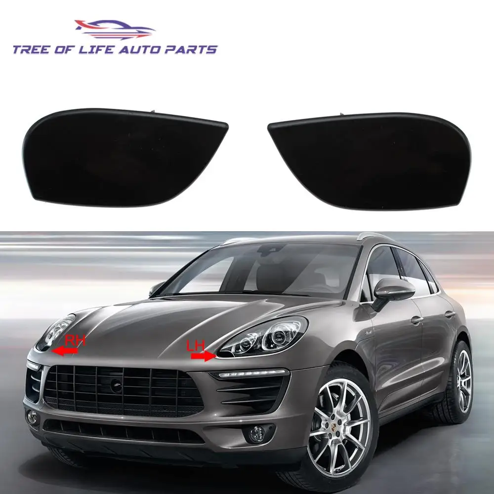 For Porsche MACAN 95B 2015 2016 2017 2018 Front Bumper Headlight Washer ...