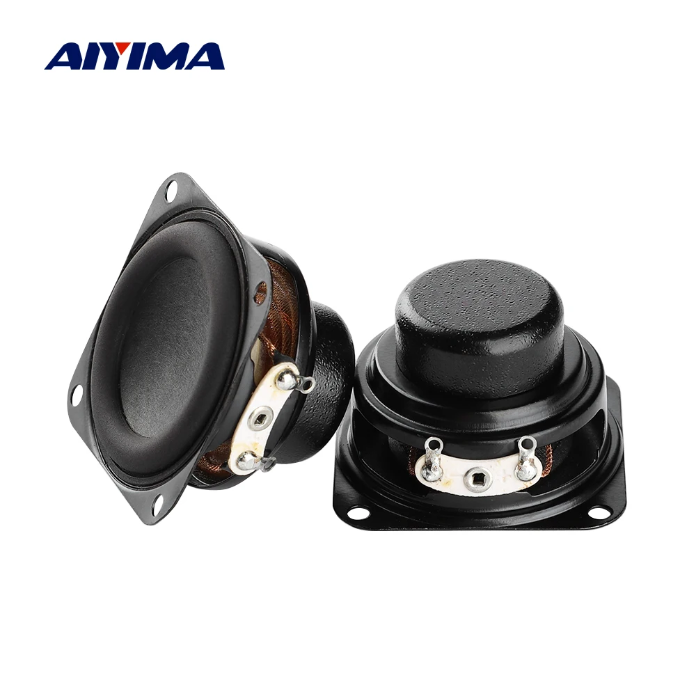 Aiyima 2 pces 1.5 Polegada 40mm alto falante de áudio de gama completa 4 ohm 3w alto falante de ...