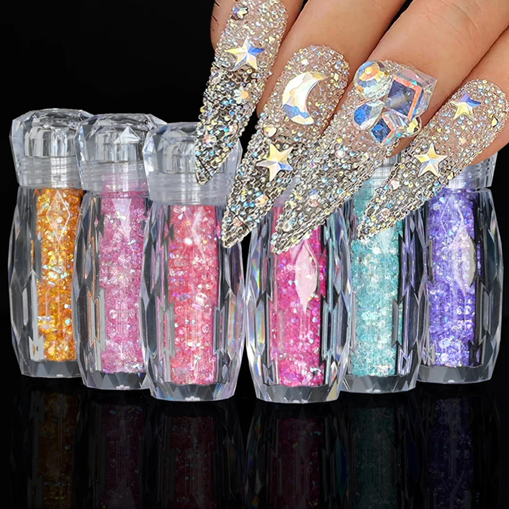 10g-Bottle-Rainbow-Mini-Diamonds-Micro-Nail-Art-Rhinestones-Mini-Nails ...