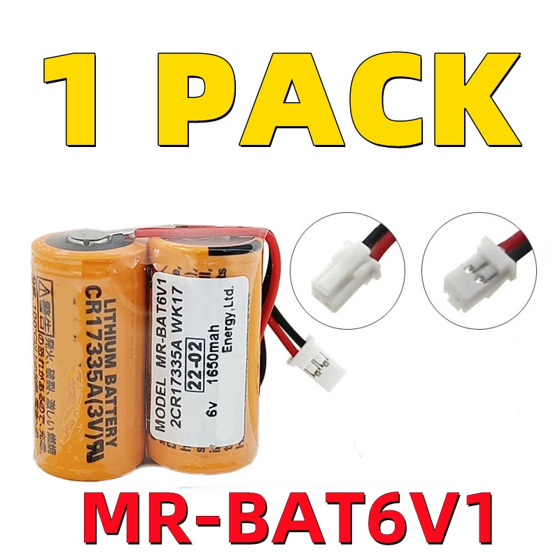 1-PACK-Original-MR-BAT6V1-2CR17335A-WK17-6V-PLC-Lithium-Battery-With ...