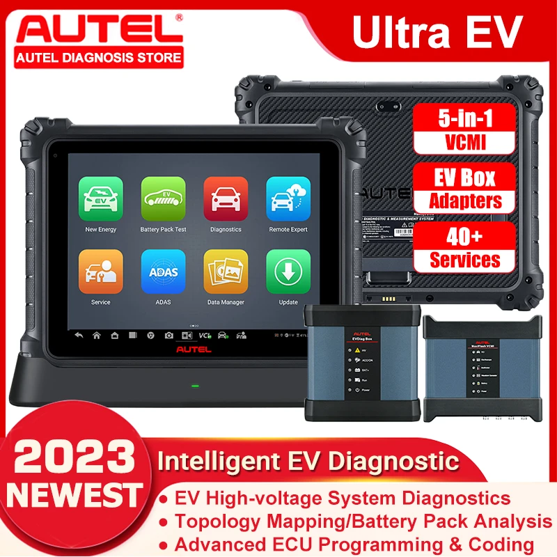 Autel Maxisys Ultra Ev Scanner Evdiag Kit High-voltage System & Battery Pack Analysis 5-in-1 ...