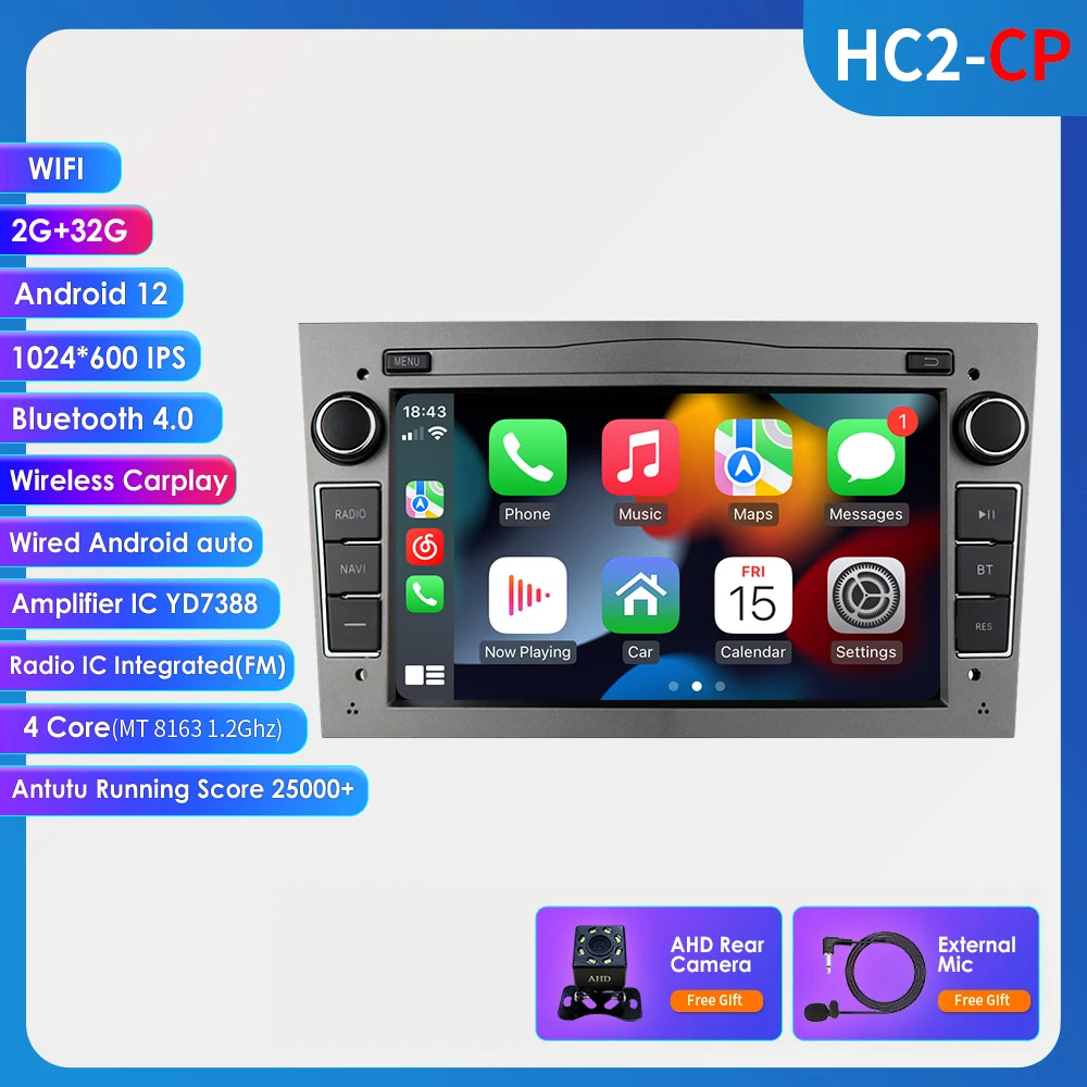 7 cal Android 10 samochodowy odtwarzacz DVD odtwarzacz dla Opel Astra H ...