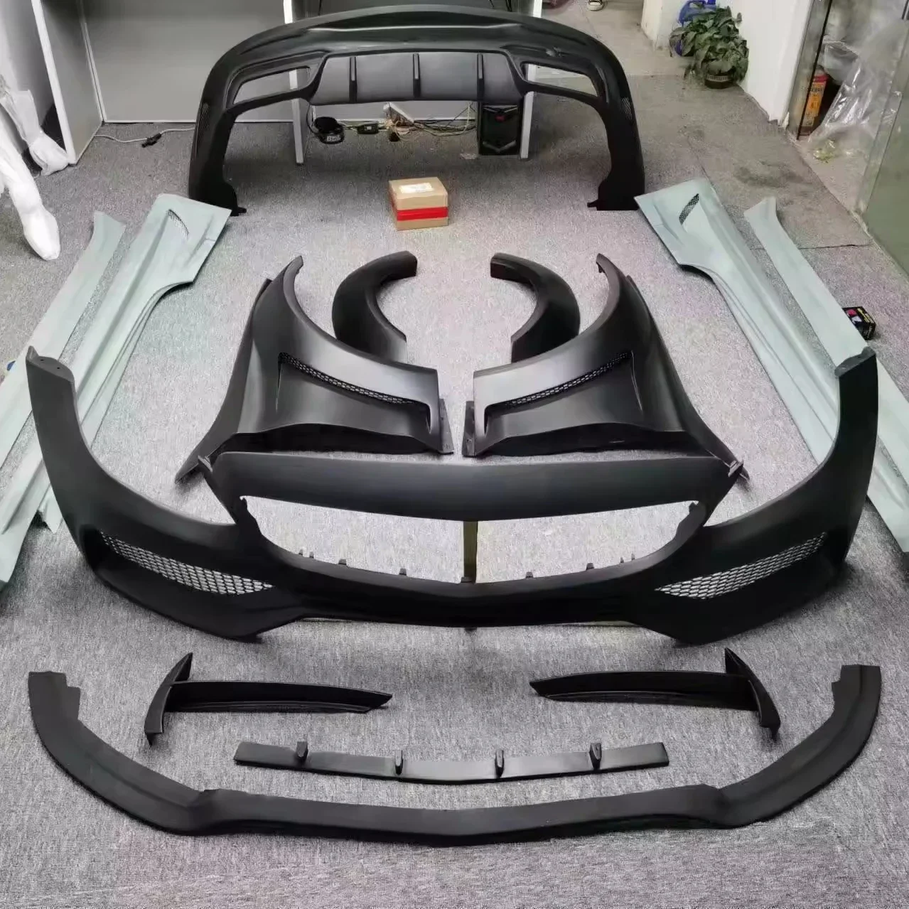 High-Quality-Body-Kits-For-Mercedes-benz-w205-C43-Body-Kit-Upgraded-PD ...