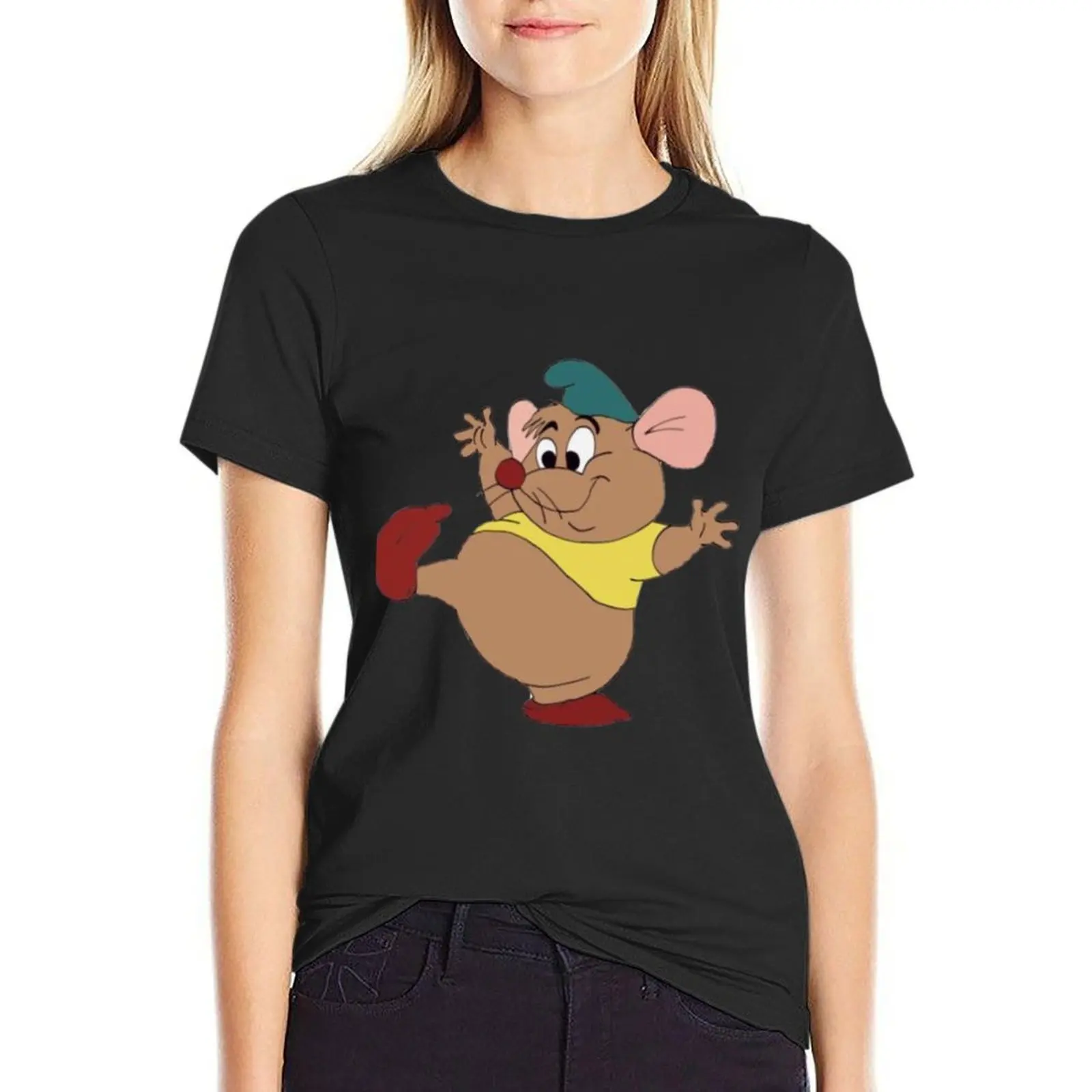 Gus-La-Rata-gorda-de-Cenicienta-calidad-HD-cl-sica-Camiseta-recortada ...
