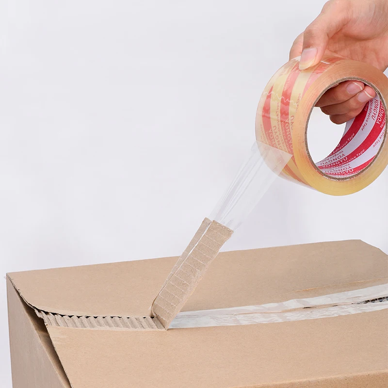 Heavy Duty Clear Packing Tape - Noiseless, Industrial Grade for ...