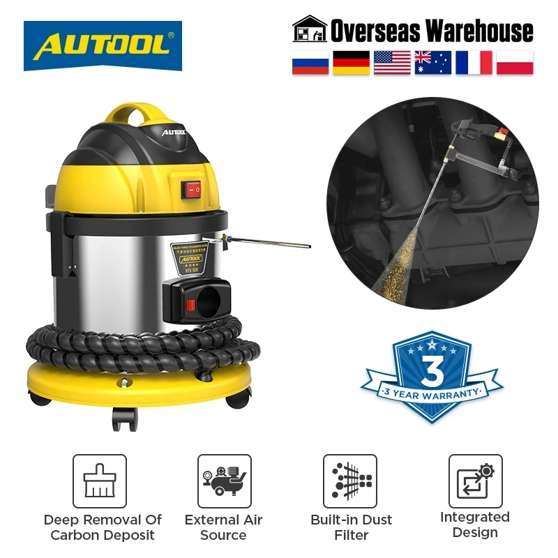 AUTOOL-HTS558-Carbon-Deposition-Tester-Auto-Engine-Decarbonizer-Walnut ...