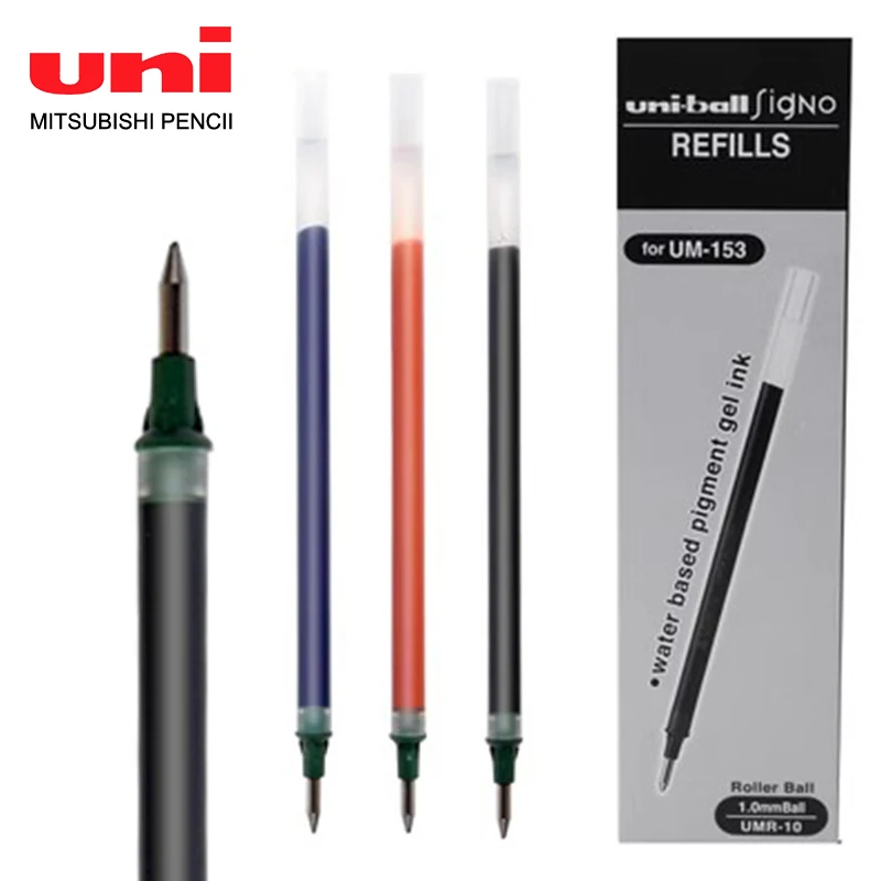12pcs /lot Uni Gel Pen Refill UMR-10 Water Refill Suitable for UM-153 ...