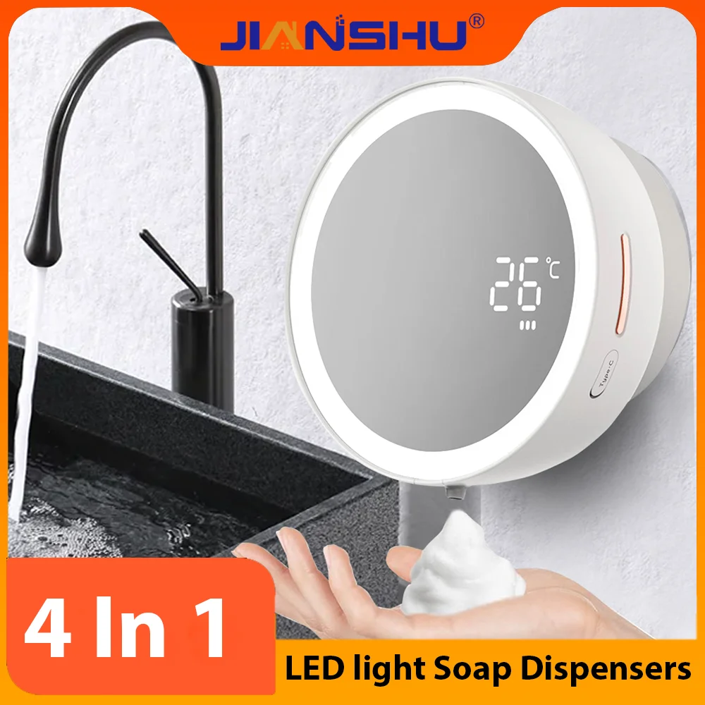 Jianshu-Automatic-Liquid-Soap-Dispener-Kitchen-Wall-Soap-Dispenser ...