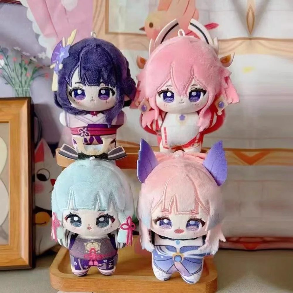 Genshin Impact Plush Raiden Shogun Yae Miko Kamisato Ayaka Kokomi ...