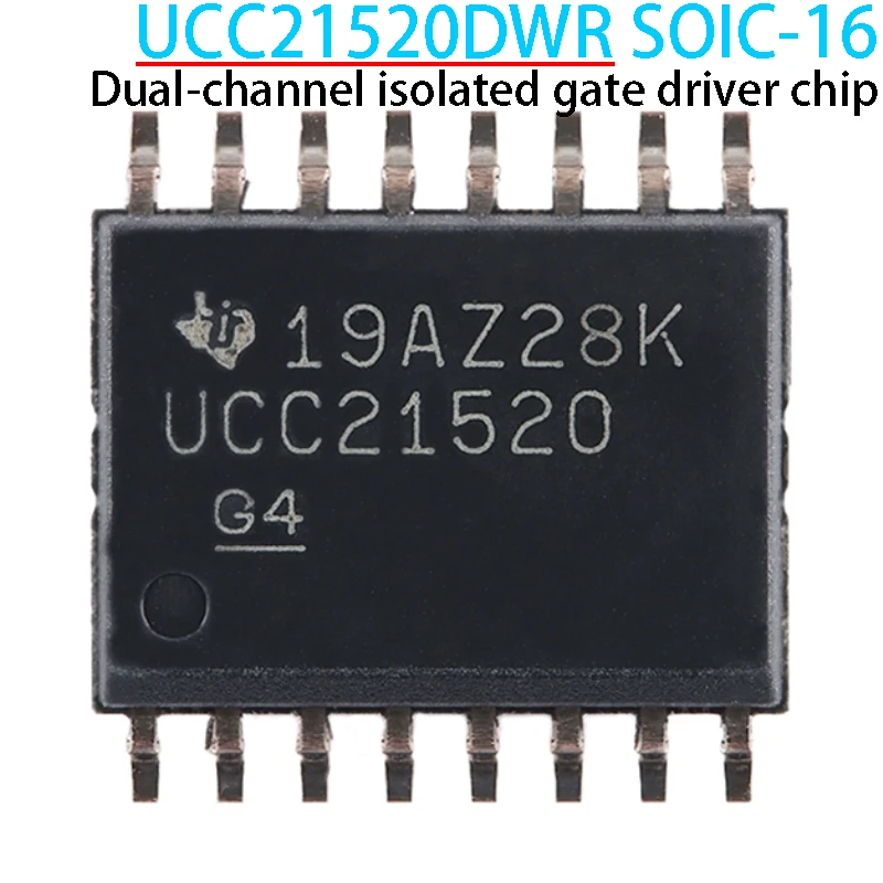 1/5/10PCS UCC21520DWR SOIC-16 Dual Channel Isolated Gate Driver Chip ...