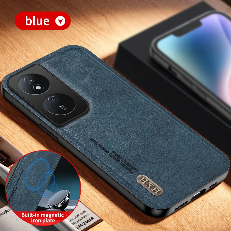 For-Huawei-Honor-X7B-Case-Luxury-PU-Leather-Skin-Magnetic-Protective ...