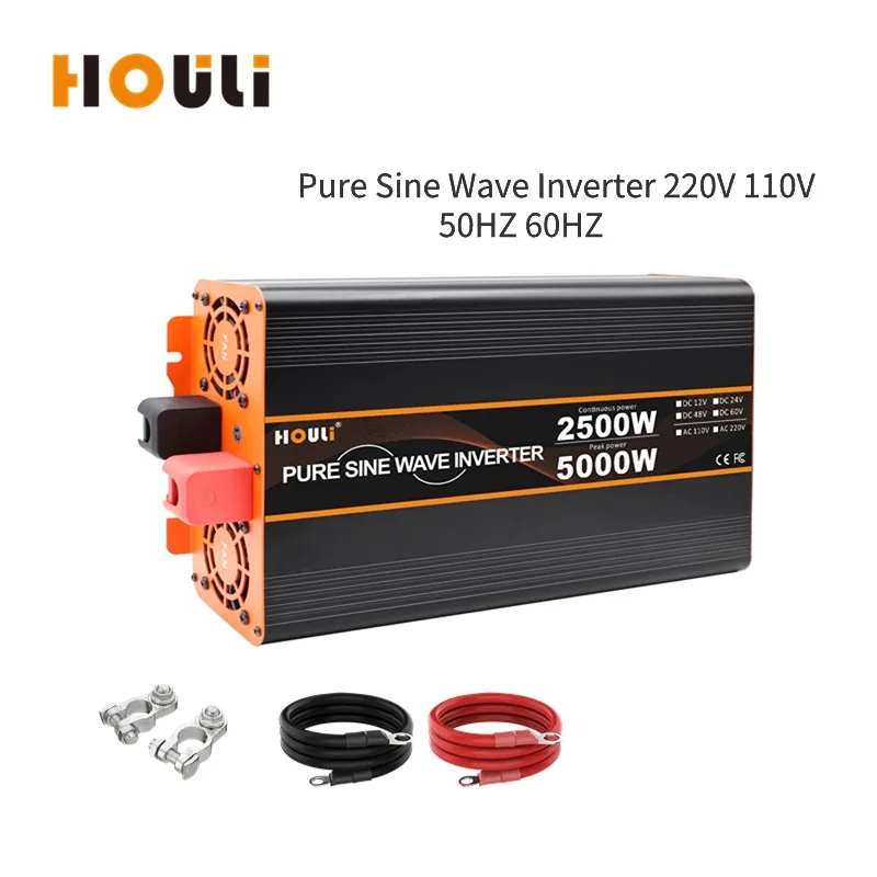 HOULI-2500W-48V-Pure-Sine-Wave-Inverter-60HZ-Korean-Power-Voltage ...