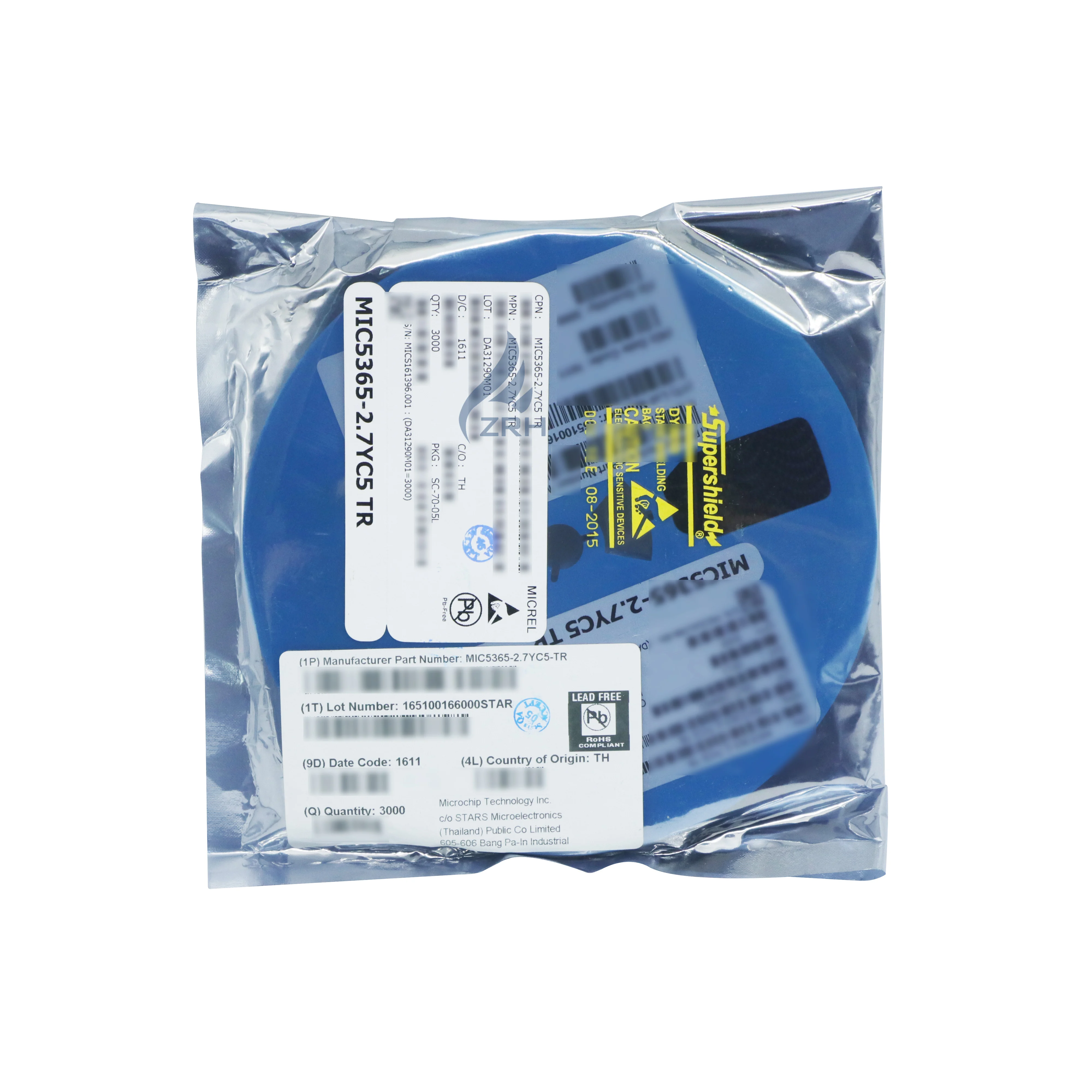 10pcs-MIC5365-2-7YC5TR-Integrated-Circuit-IC-PMIC-Voltage-Regulator ...