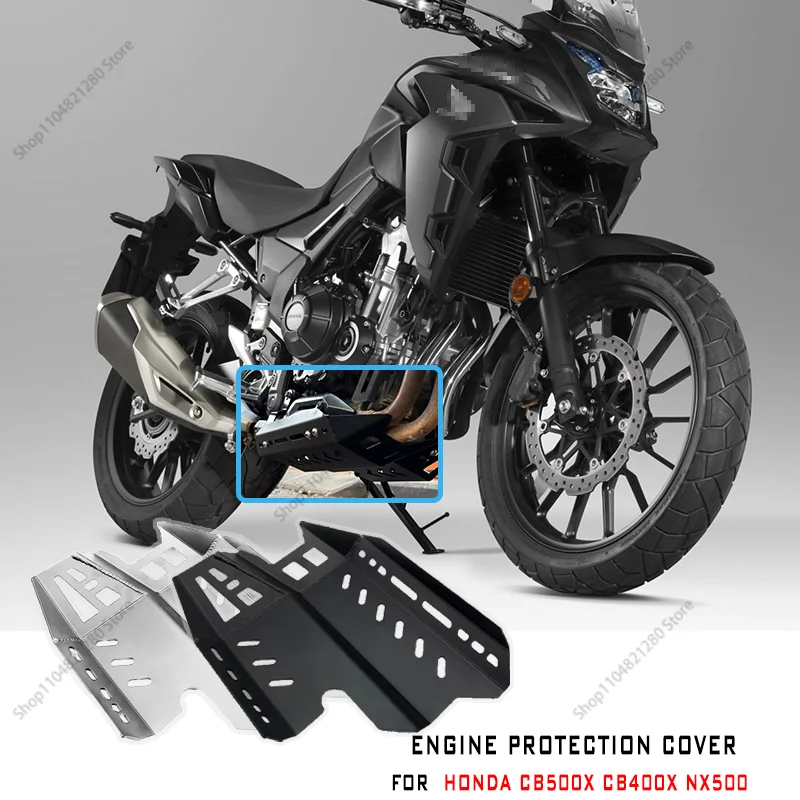 For Honda CB500X Skid Plate Bash Frame Guard Protection Cover New ...