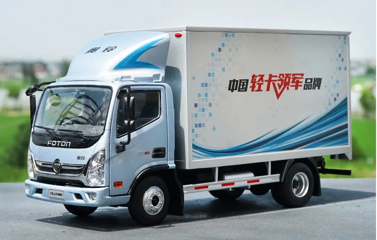 Collectible Alloy Toy Model Gift 1:22 Foton Ollin CTS Delivery Van ...