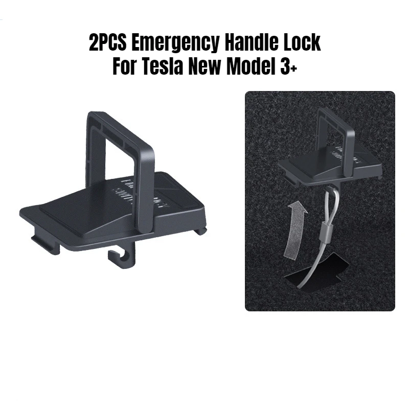 2PCS-for-Tesla-New-Model-3-Highland-2024-Rear-Door-Emergency-Handle ...