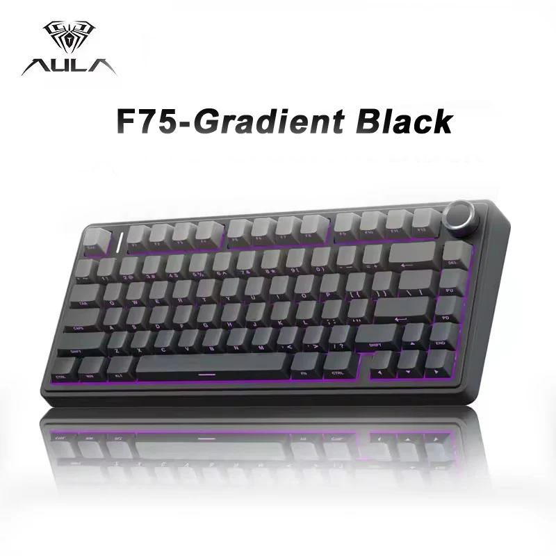 AULA F75 Gaming Mechanical Keyboard RGB 75% Layout Side-engraving ...