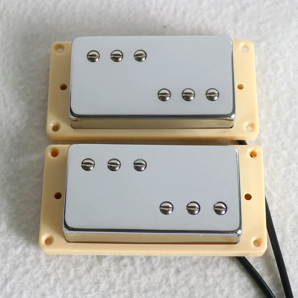 Donlis Alnico 5 Magent Lp Guitar Pickup With Rings In Chrome Brass ...