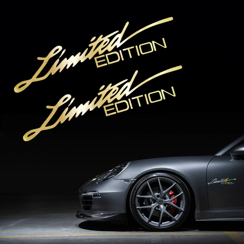 Motorcycle LIMITED EDITION Letter Sticker Special Edition Car Decal ...