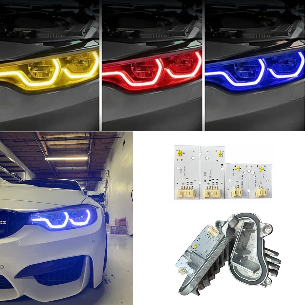 NEW-Yellow-Daytime-Running-Light-For-2018-2020-BMW-M3-M4-F80-F32-F36 ...
