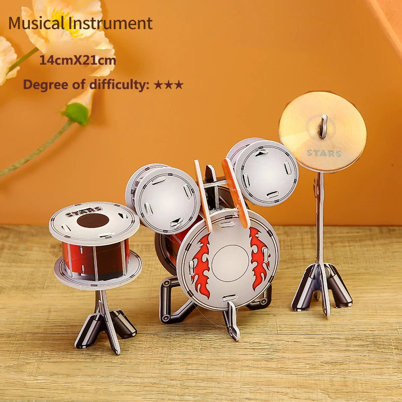 Puzzle Musical 3D Trempé de Tinges,Modèle de Puzzle Musical,Piano en ...