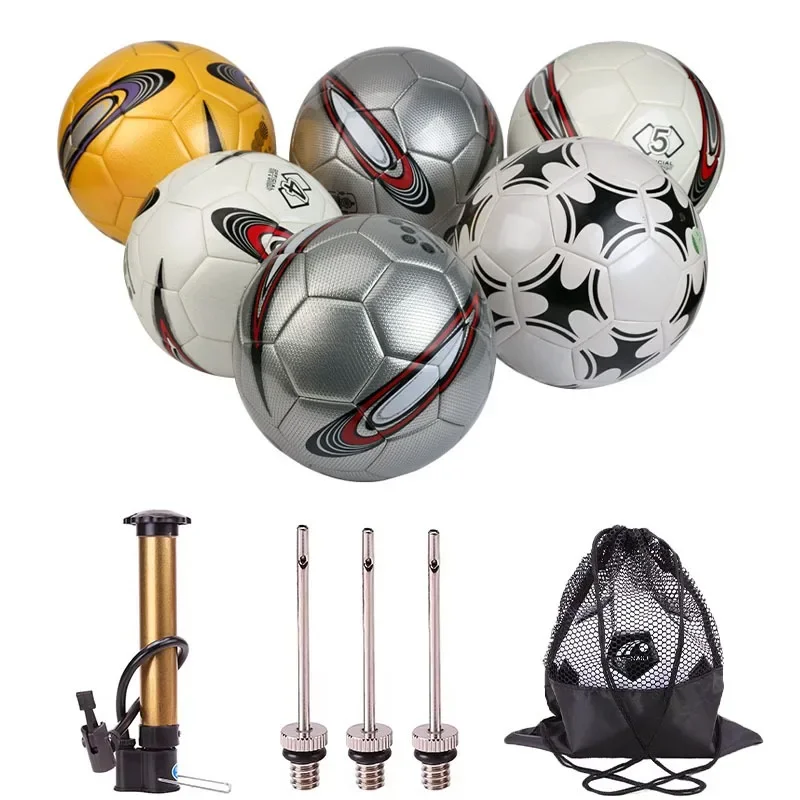 Futbol-toplar-boyutu-5-boyutu-4-y-ksek-kalite-PU-deri-diki-siz-futbol ...