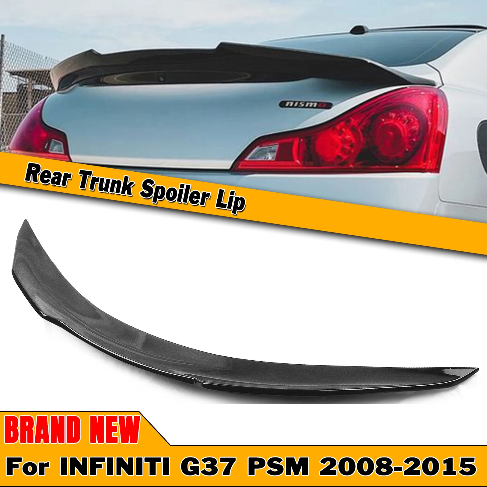 Rear Trunk Spoiler Wing For Infiniti G37 G25 G35 Q40 Q60 2 Door Coupe ...
