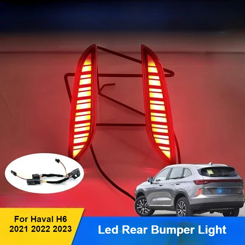 For GWM Haval H6 2021 2022 2023 Rear Bumper Light Led Dymanic Turn ...